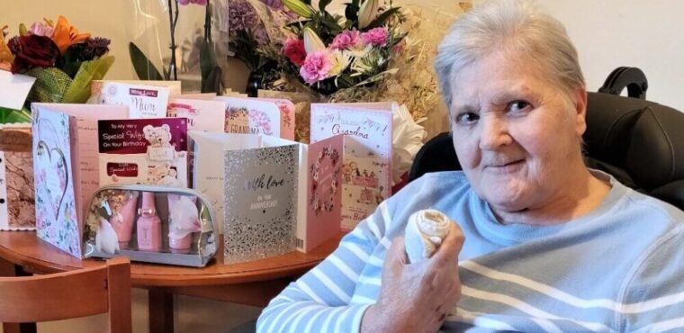 Sign language helping care home residents communicate