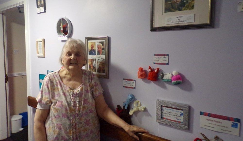 Elderly residents’ artwork displayed at museum | Hillcare