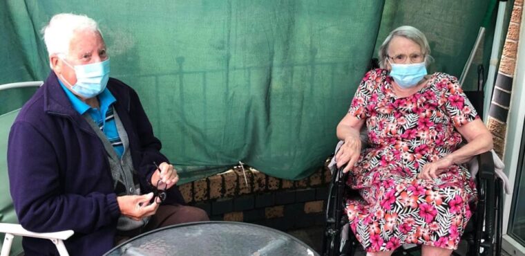 Long-lost friends rekindle eight decades of friendship